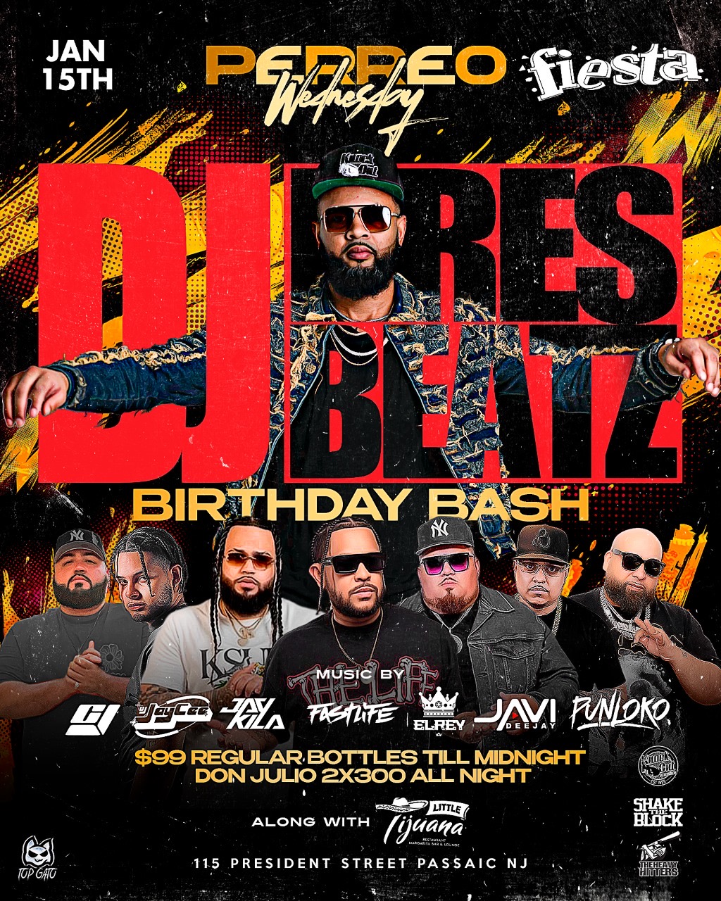DJ RESBEATZ, DJ CJ, DJ JAYCEE, DJ JAY KILA, DJ FASTLIFE, DJ EL REY, DJ ...