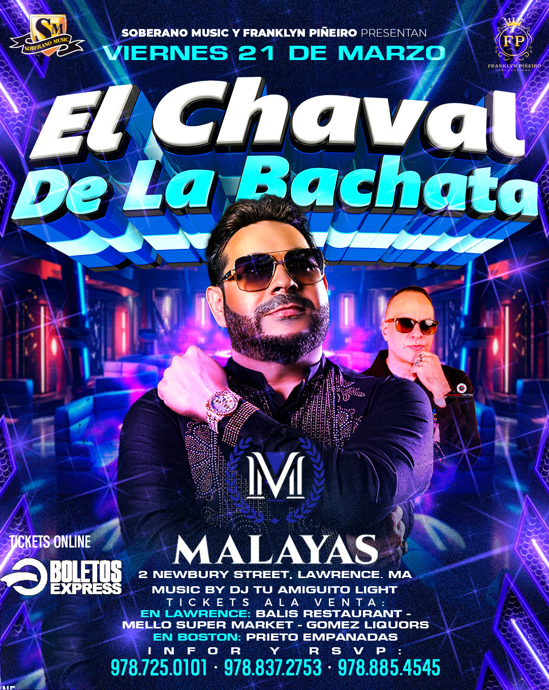 EL CHAVAL DE LA BACHATA Tickets - BoletosExpress
